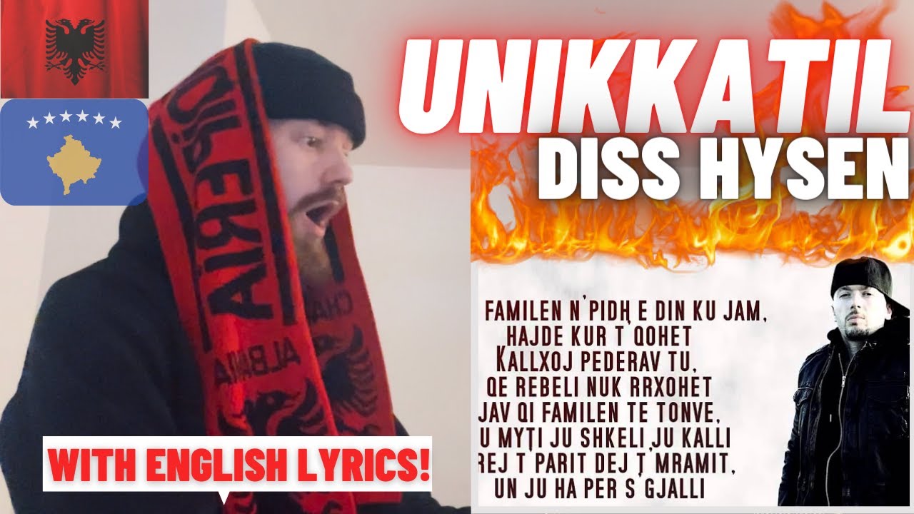 BEST DISS EVER?! 🇦🇱🇽🇰 Unikkatil - Diss Hysen [HYPE UK 🇬🇧 REACTION ...