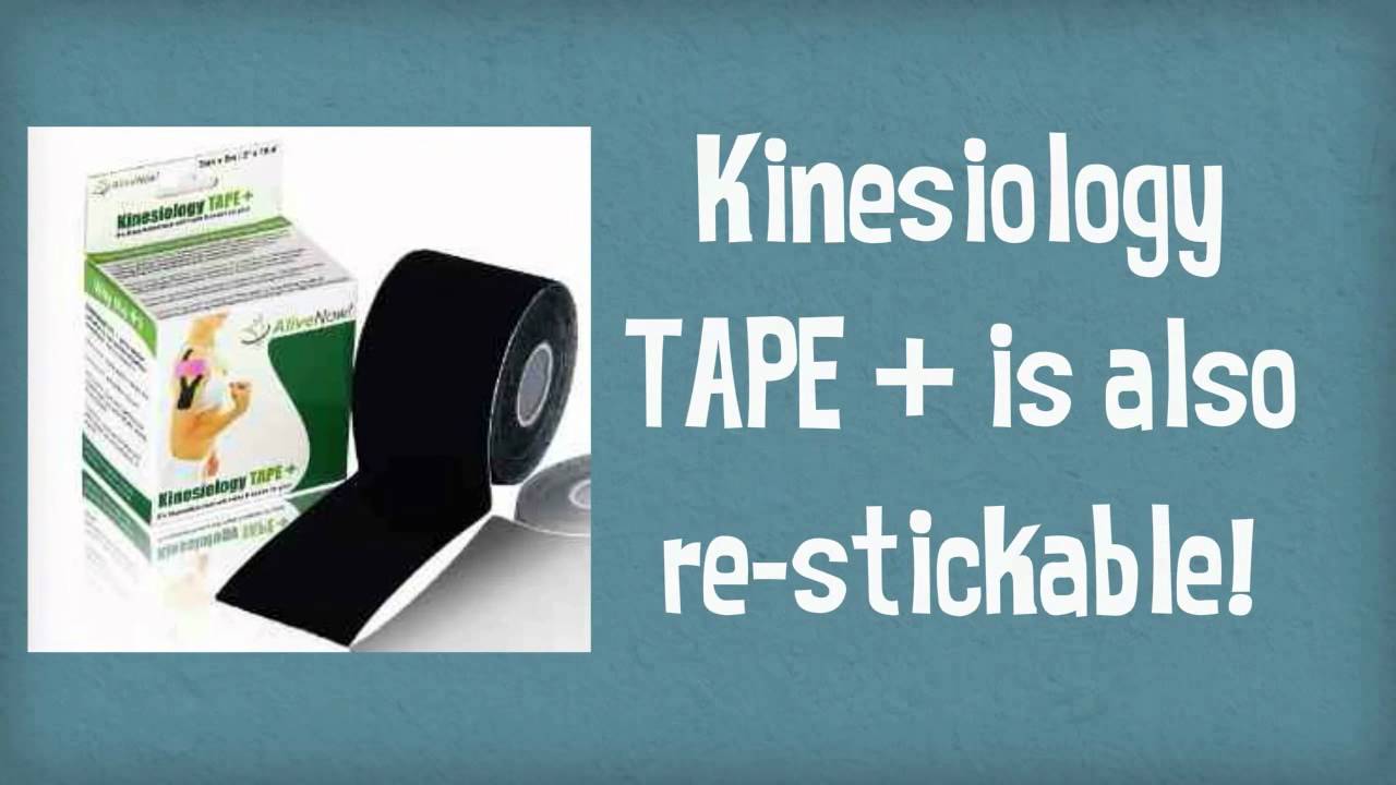 Kinesiology TAPE + The Super Sticky Kinetic Tape - YouTube
