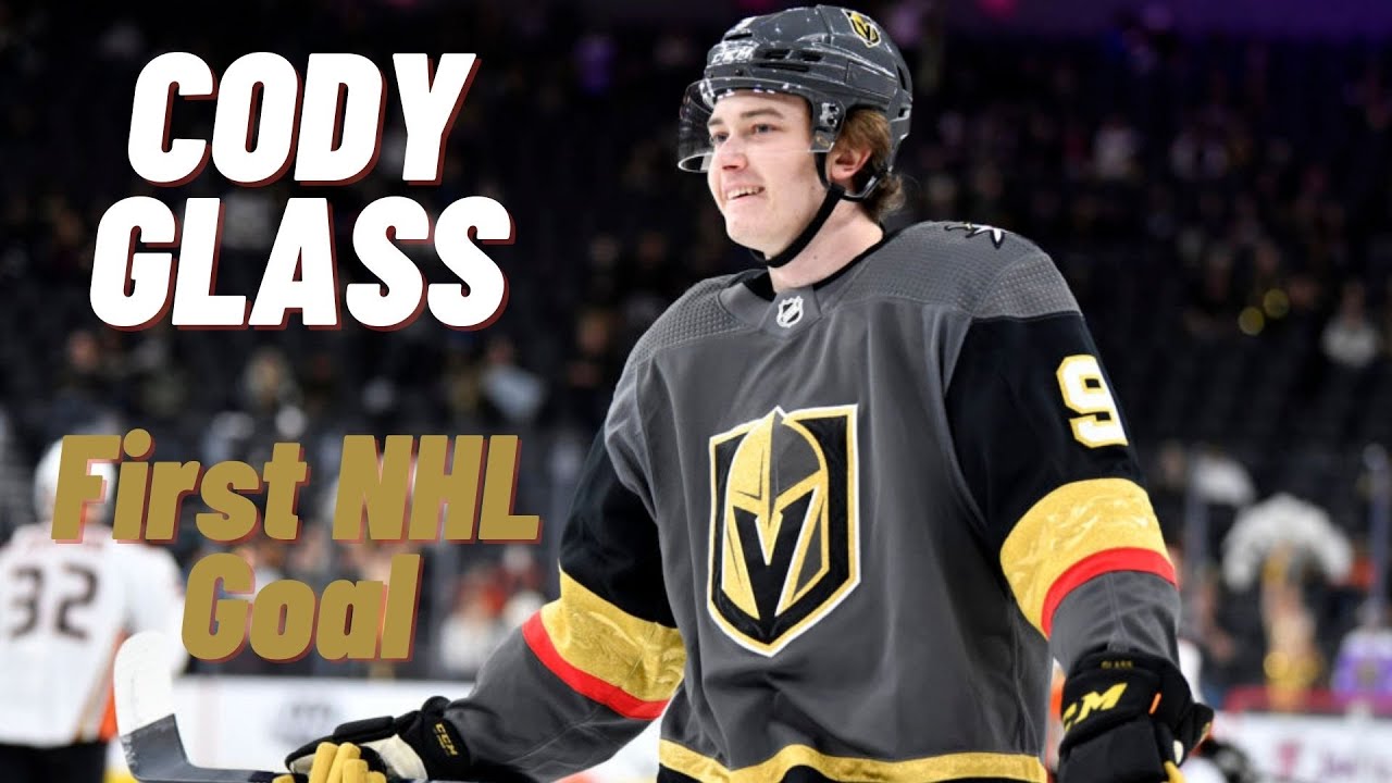 Cody Glass #9 (Vegas Golden Knights) first NHL goal Oct 2, 2019 - YouTube
