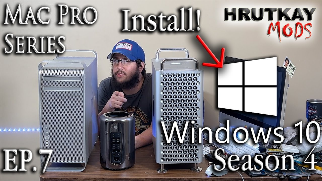 4,1-7,1 Windows 10 Install! - Mac Pro Series S.4 EP.7 - YouTube