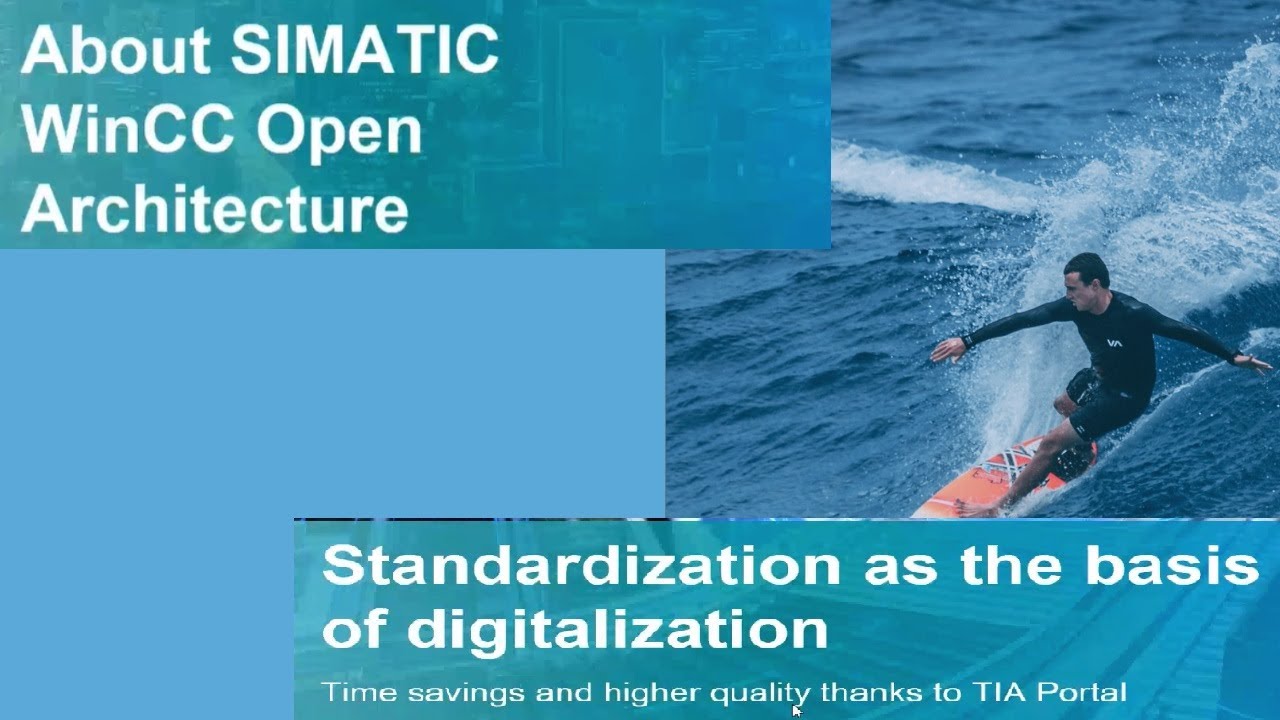 Simatic WinCC OA in Glance | Standardization in TIA Portal - YouTube