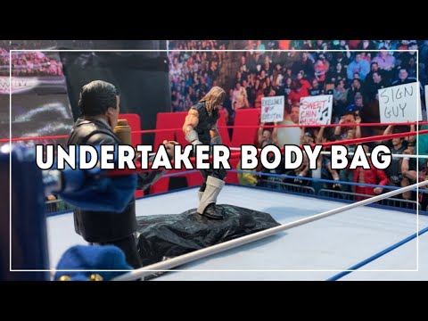 Undertaker Stuffs His Opponent Into A Body Bag - YouTube