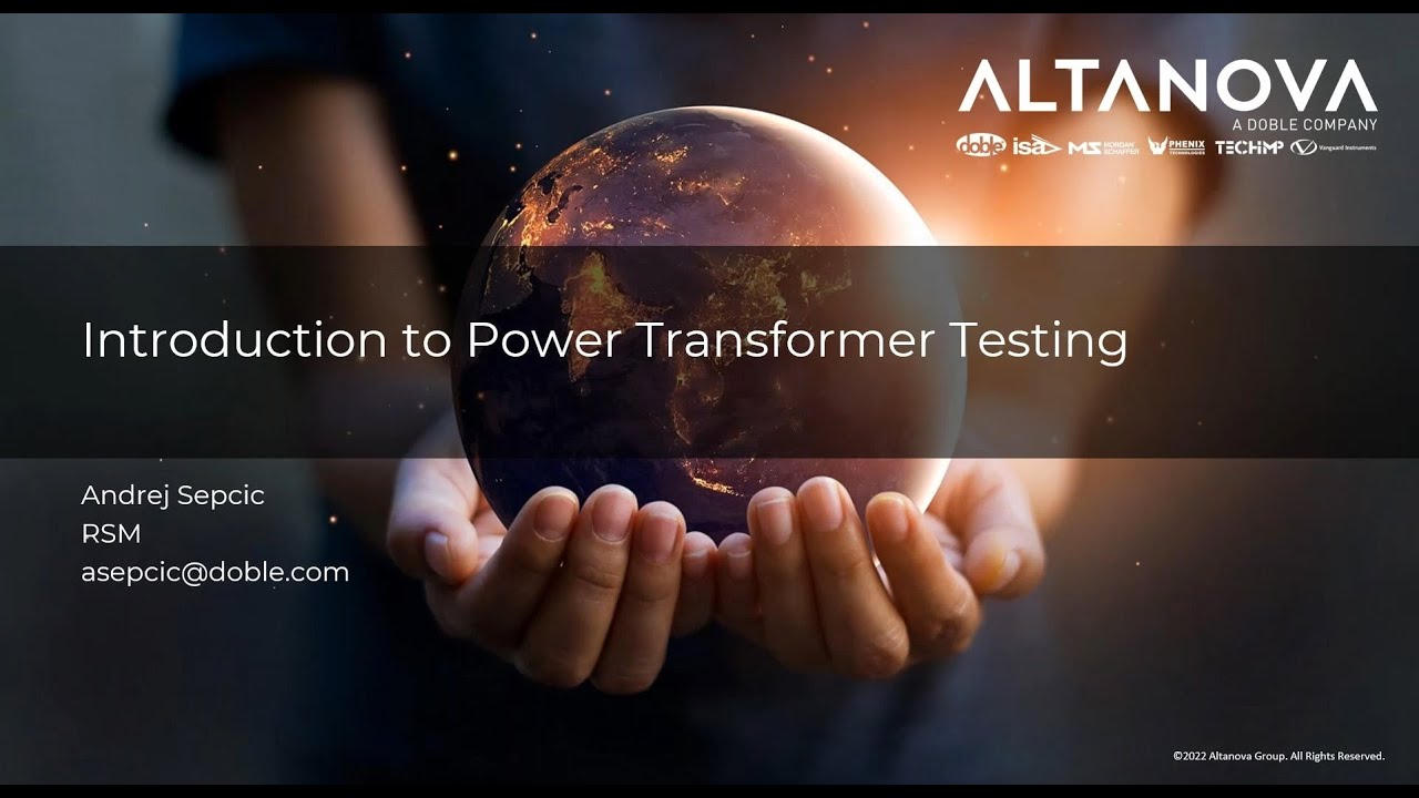 Introduction to power transformer testing - YouTube