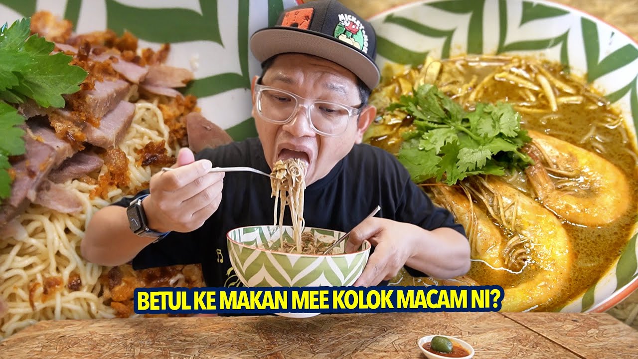 Betul Ke Makan Mee Kolok Macamni? - YouTube