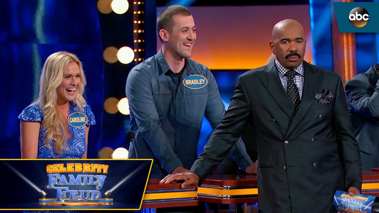 Caroline's Dirty Mind - Celebrity Family Feud - YouTube