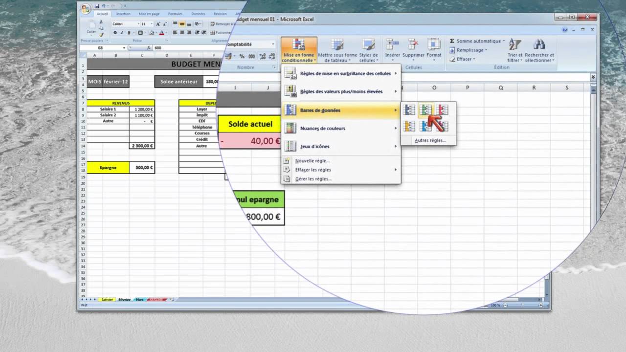 Initiation à Excel (partie 5) : Les Pros de la Souris - YouTube