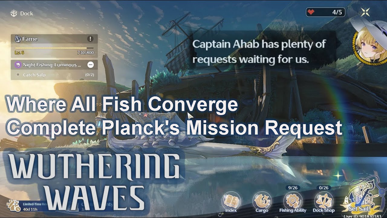 Complete Planck's Mission Request: captain Ahab has plenty of requests ...
