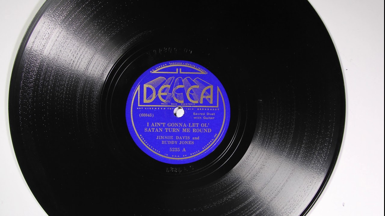 DAVIS, JIMMY AND BUDDY JONES DECCA 5235 - YouTube