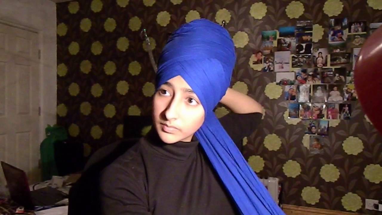 Triangle Dastar Tutorial - YouTube