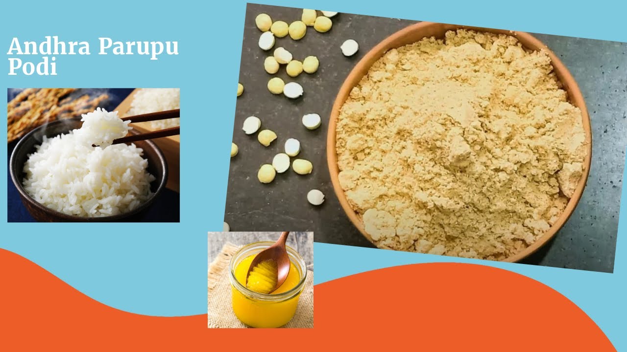 Andhra Style Parupu Podi| Paruppu Podi| Pappu Podi| Paruppu Podi Recipe ...