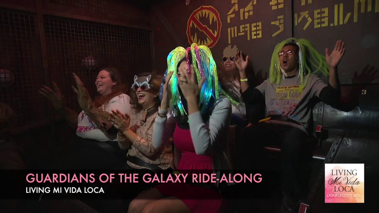 Guardians of the Galaxy - Mission : Breakout (Queue, Pre-show, Ride and ...