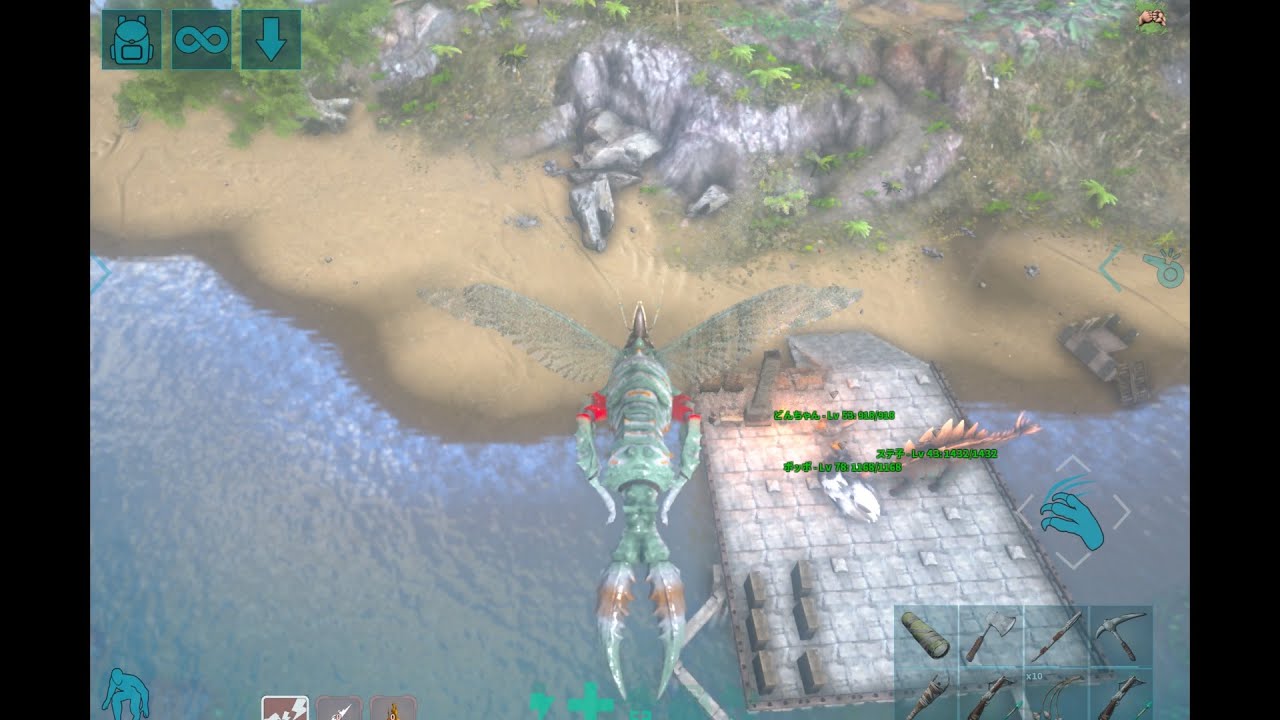 【Arkモバイル版実況特別編】水上に拠点を作ろう【VoiSona talk 梵そよぎ】 - YouTube