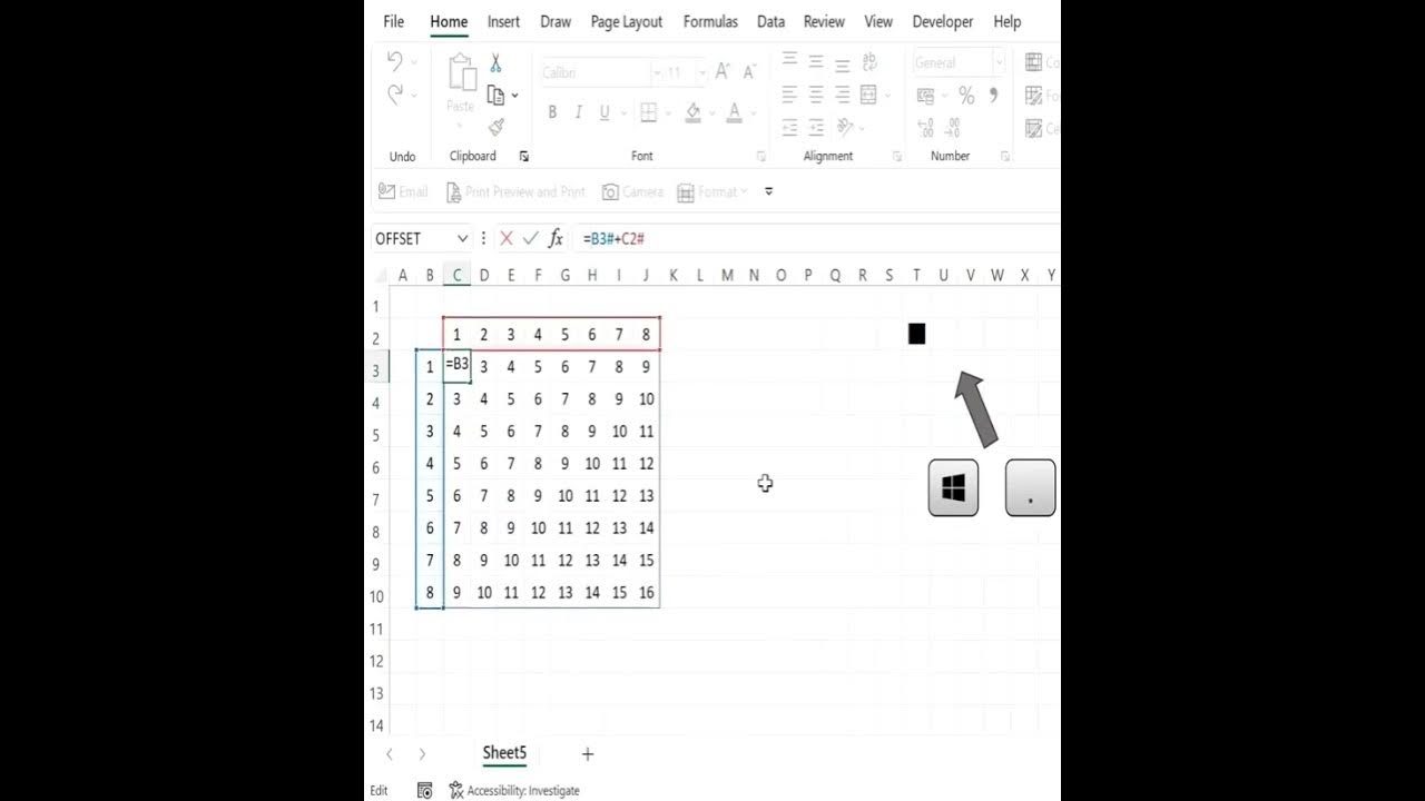 Chessboard in Excel using Sequence Function - YouTube