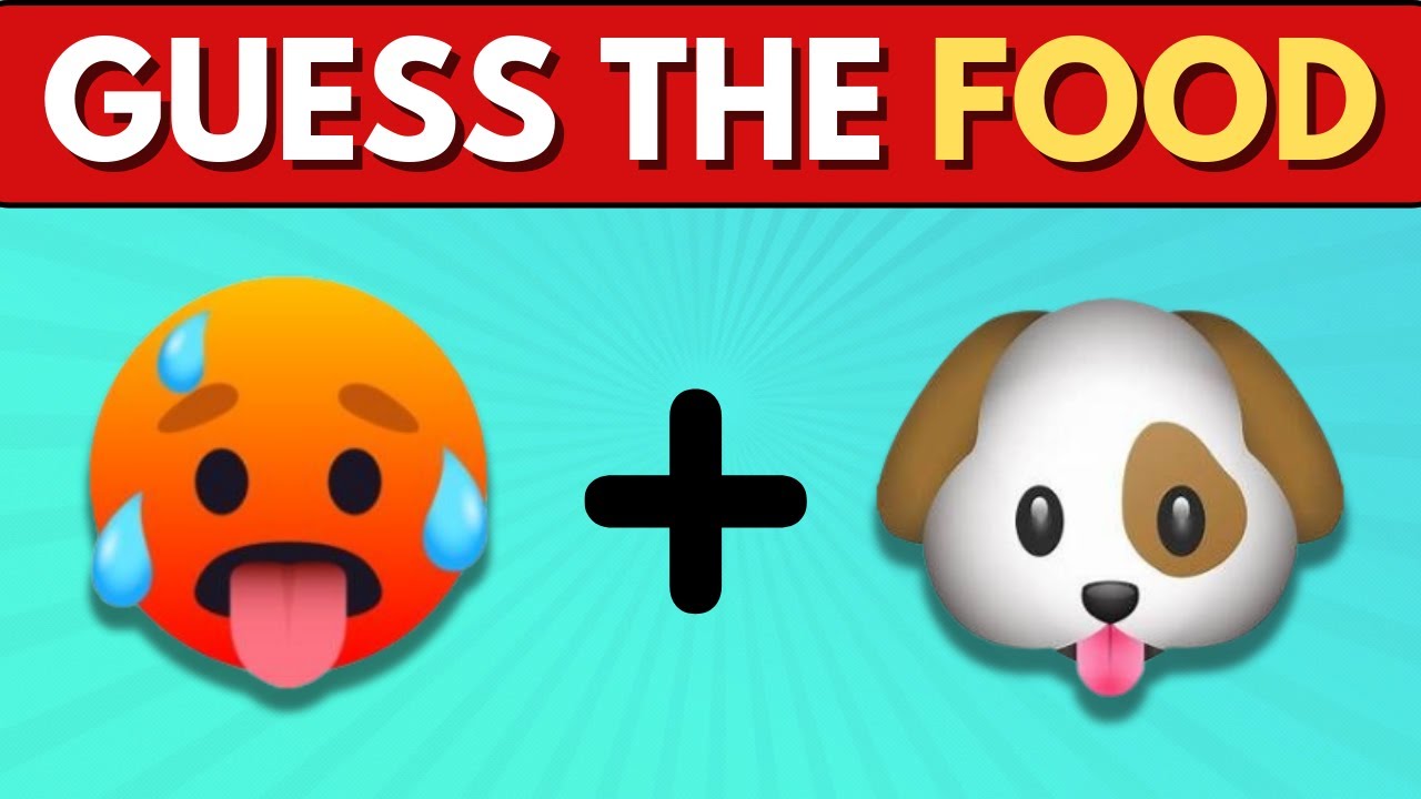 Guess The Food By Emoji 🍔🍕🍹 | Food and Drink by Emoji Quiz - YouTube