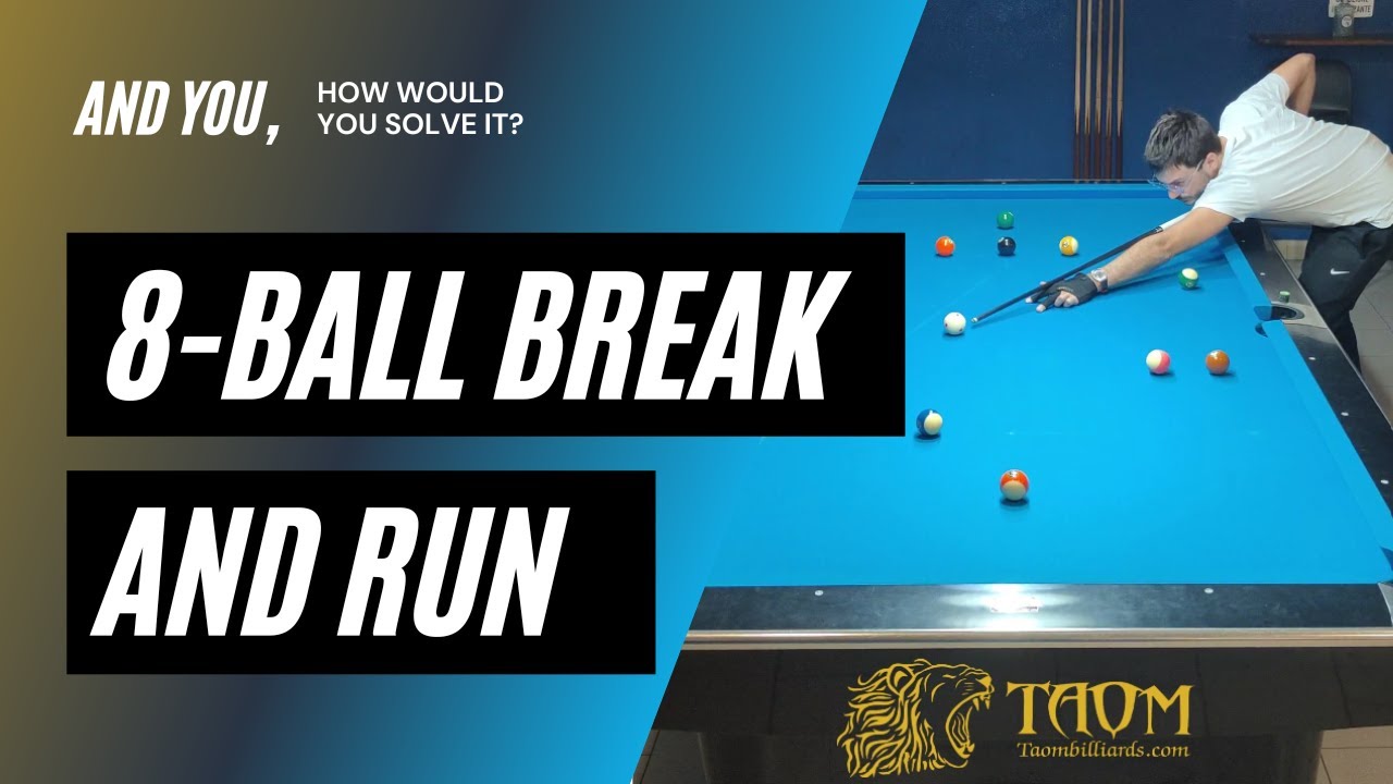 8 Ball - Break and Run Cuetec and BK Rush - YouTube