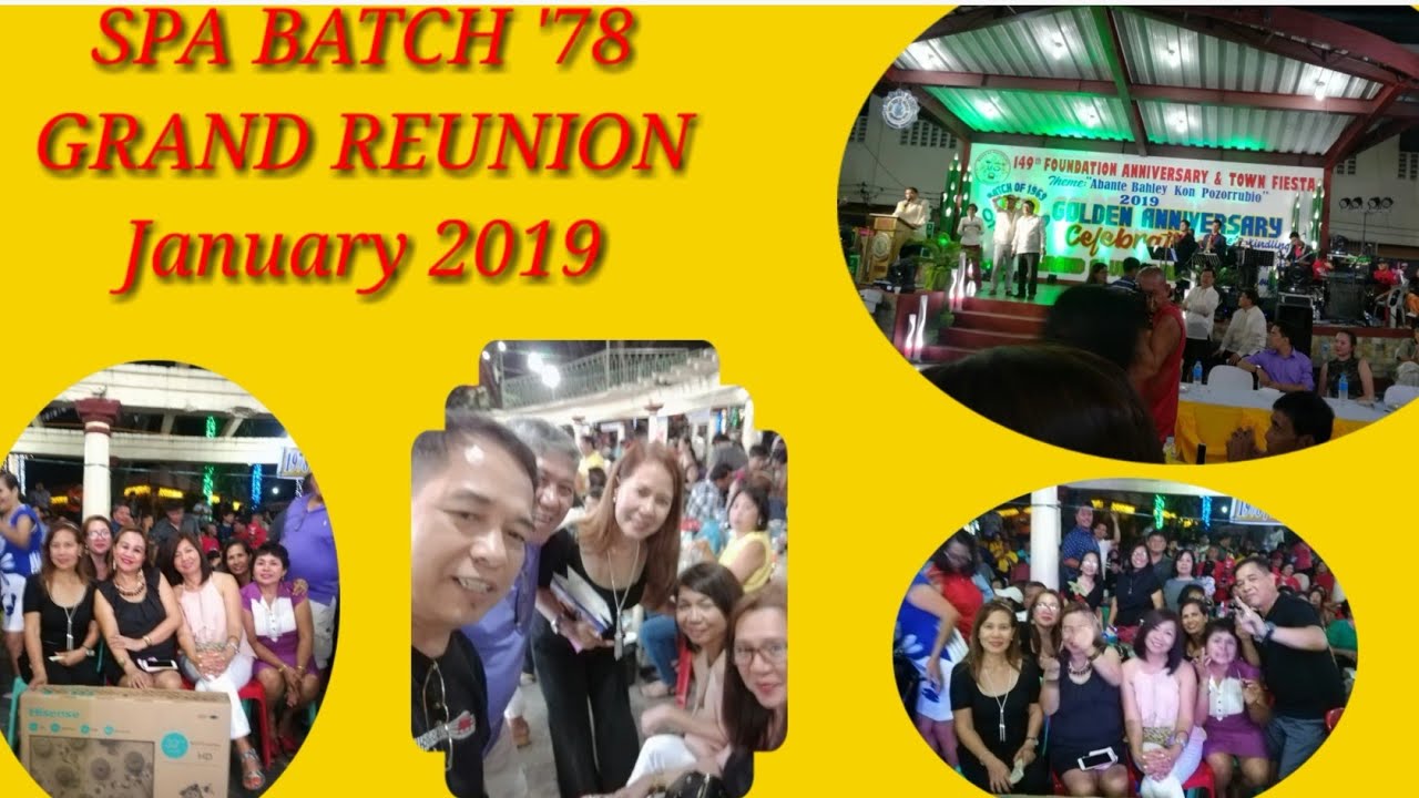 #1 SPA Grand reunion batch 78 dated Jan. 8,2019 - YouTube