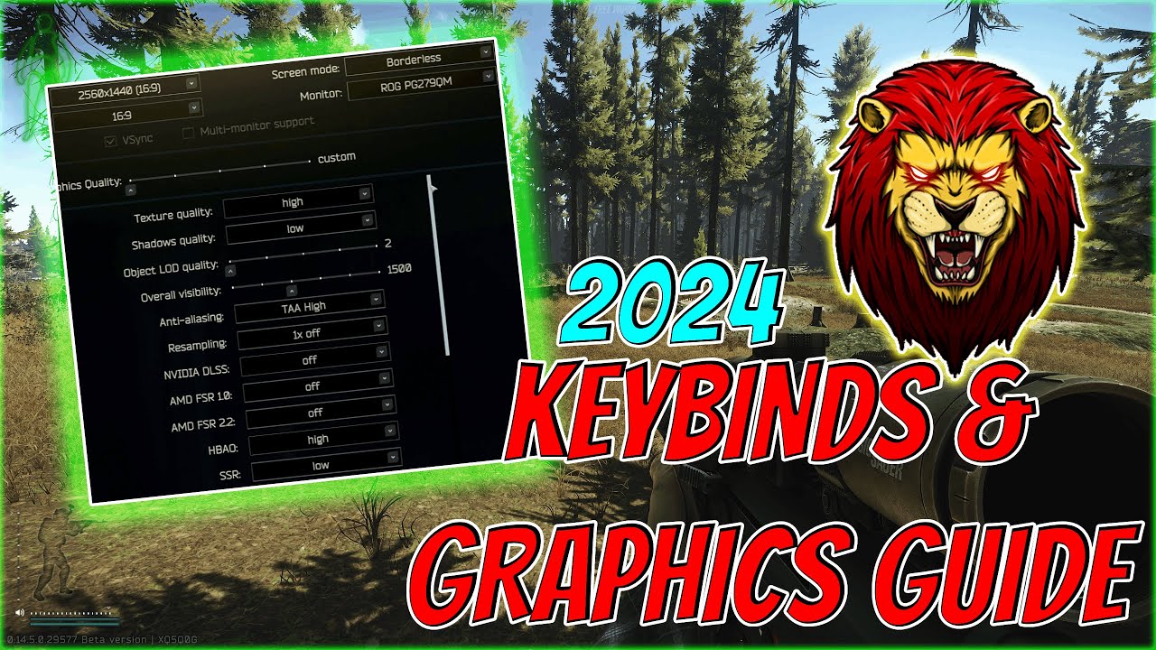 Escape From Tarkov 'Keybinds & Graphics' Settings Guide - YouTube
