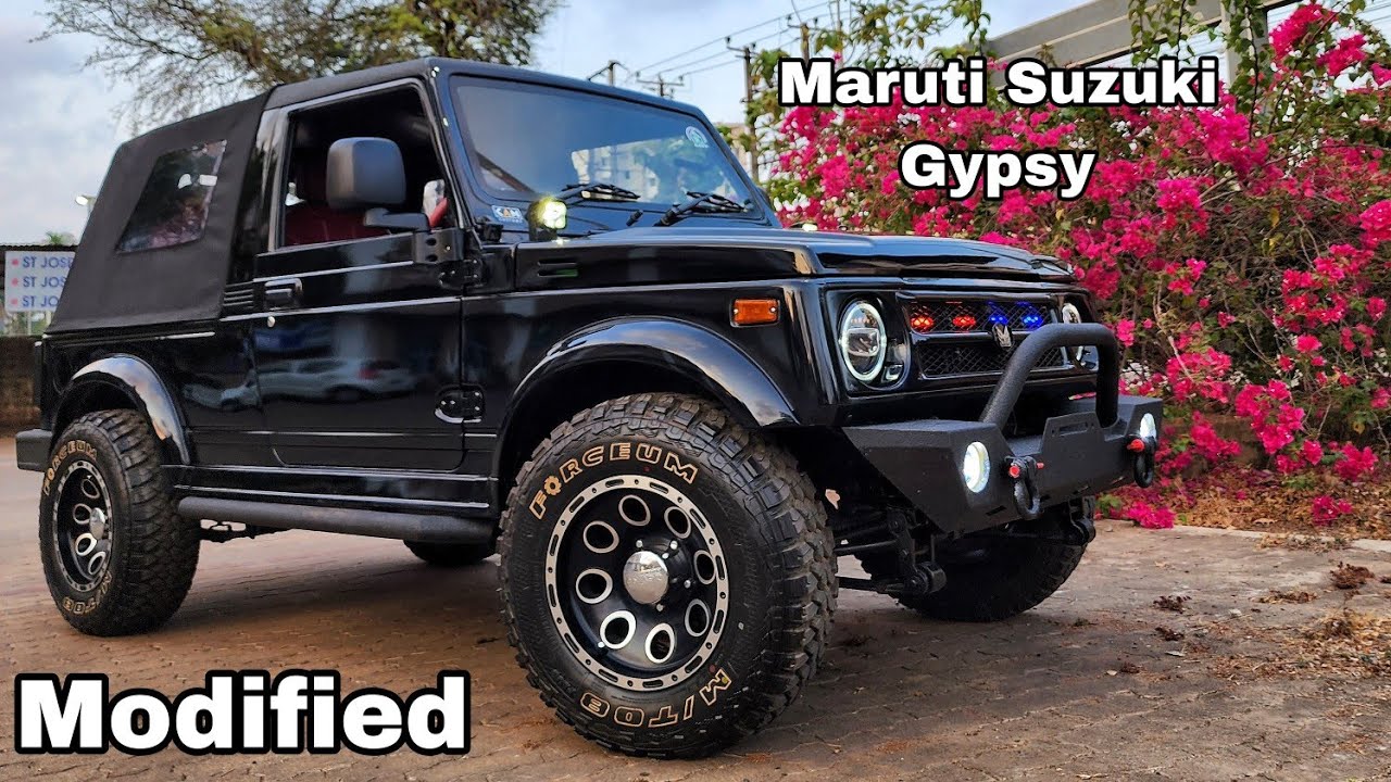Modified Maruti Suzuki Gypsy by KAM Customs - YouTube