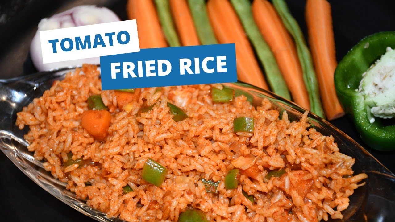 Tomato fried rice | Breakfast recipe | Easy recipe | Chinese fried rice ...