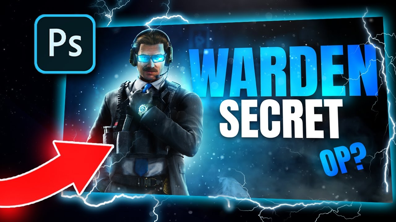 HOW I CREATED THIS INSANE RAINBOW SIX THUMBNAIL?! Speedart ...