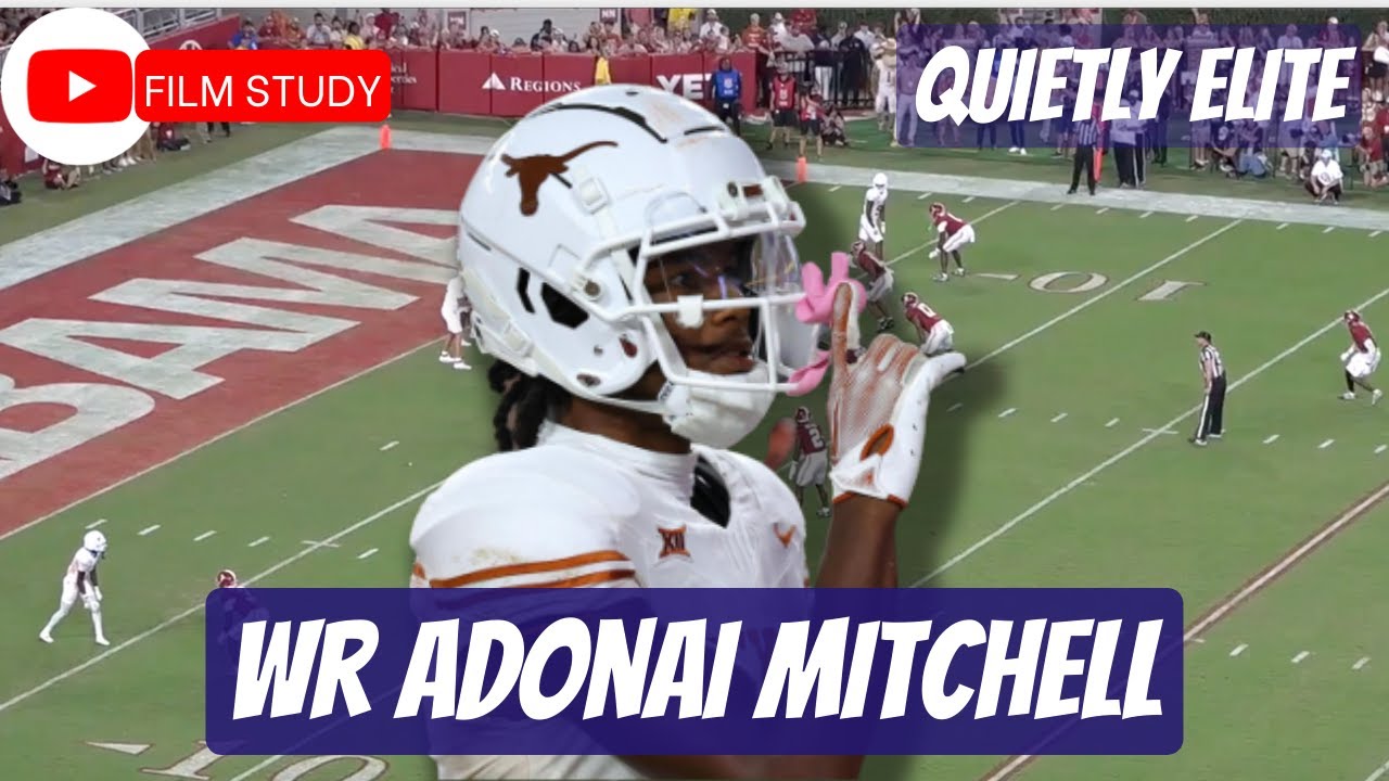 Is ADONAI MITCHELL Flying Under the Radar? (2024 NFL Draft Profile ...