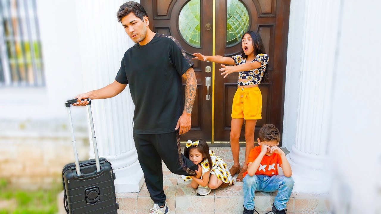 He had to leave on a trip !! **EMOTIONAL** | Familia Diamond - YouTube