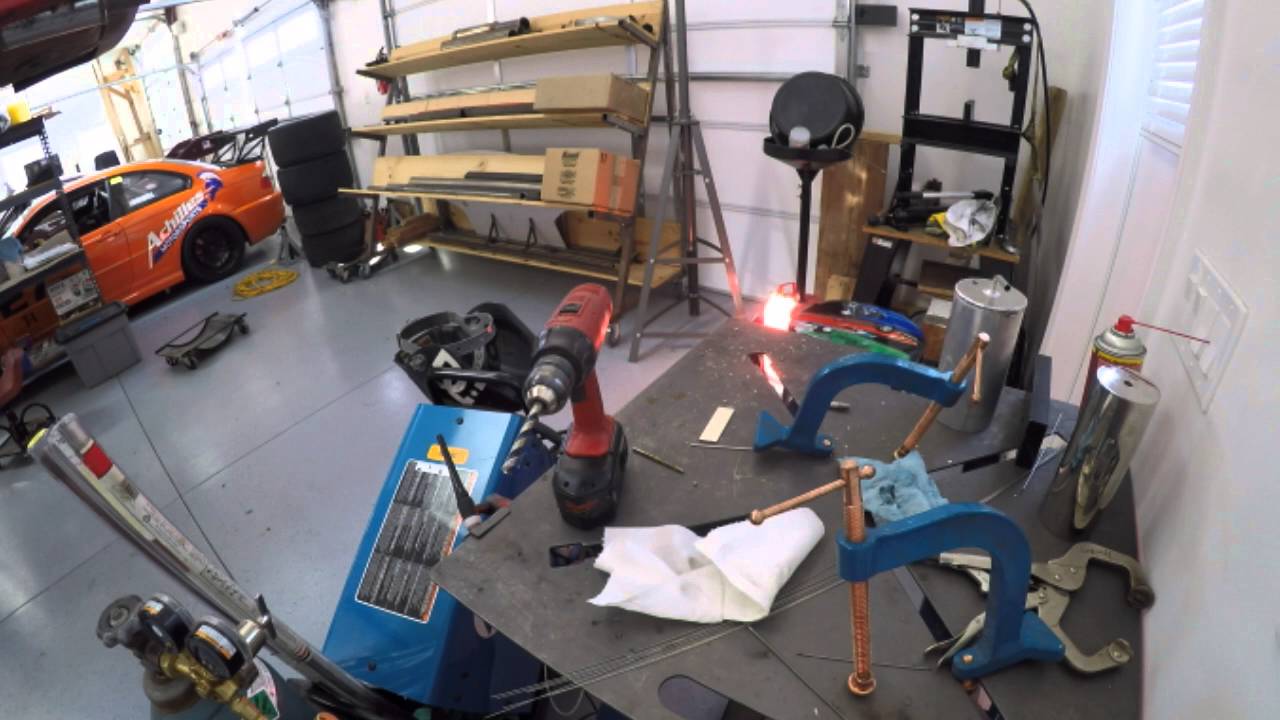 Weinandracing custom overflow tank fabrication - YouTube