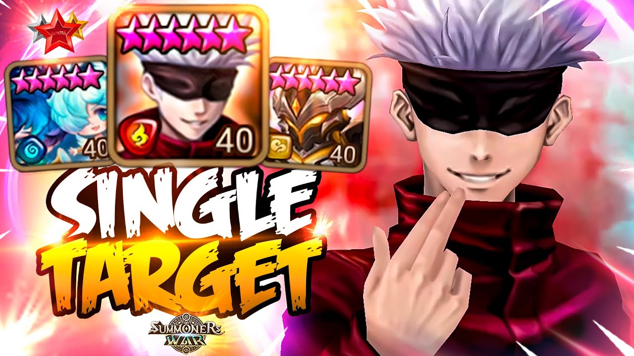 First Pick BUFFED FIRE SATORU GOJO in Summoners War Special League ...