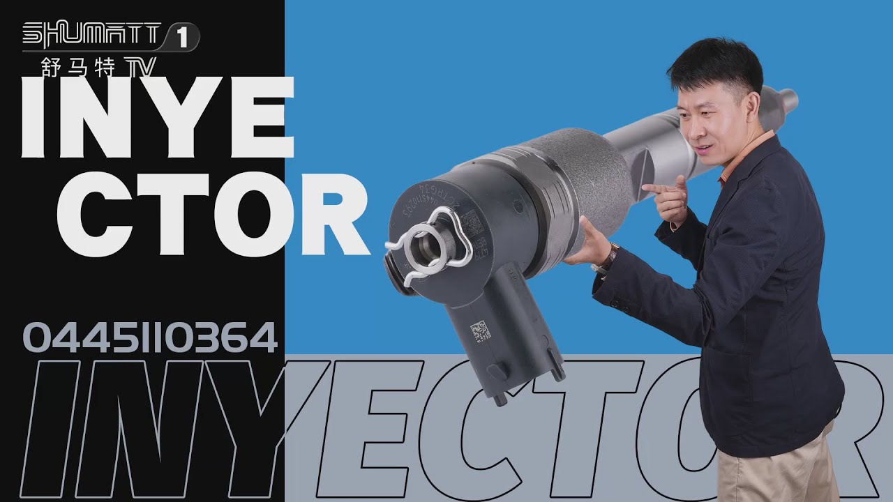 0445110364 Inyector Diesel Common Rail 0445110365 para CHANGCHAI y ...