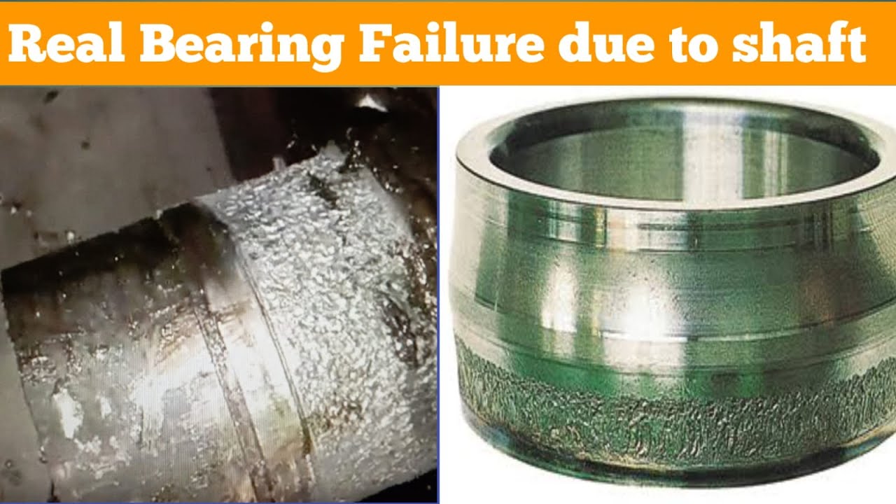 Real Bering Failure due To Shaft|| Bearing failure || Damage analysis ...