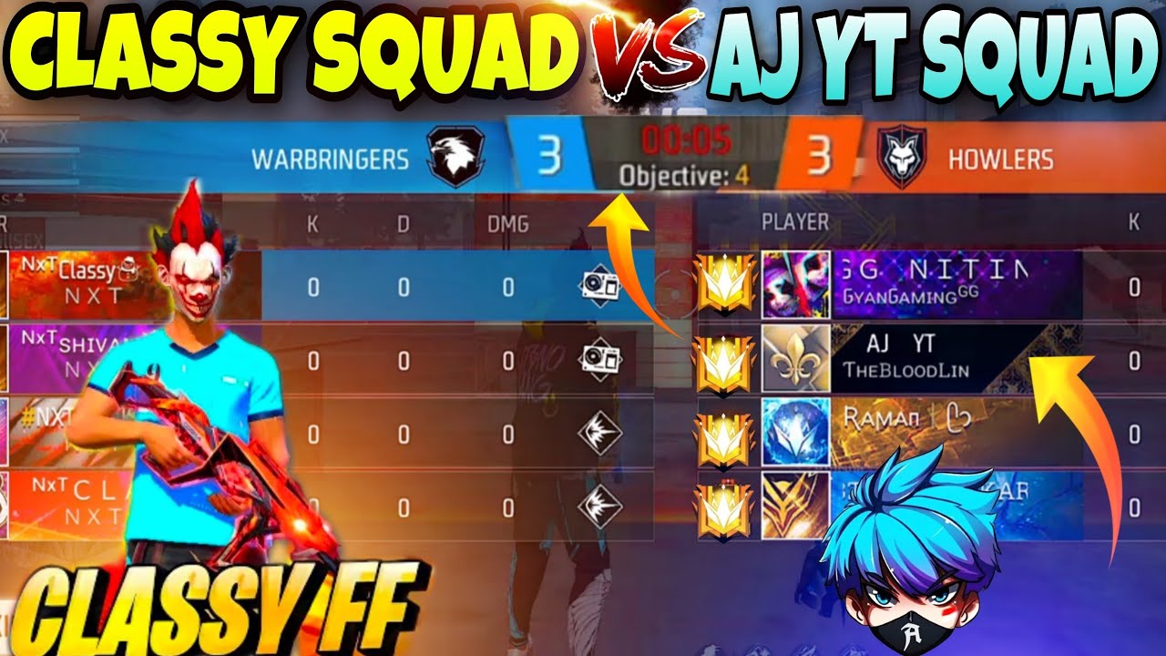 Nxt Classy Squad🤯 Vs AJ YT Squad 👽\\ Most Intense Match 🥶para" SAMSUNG ...