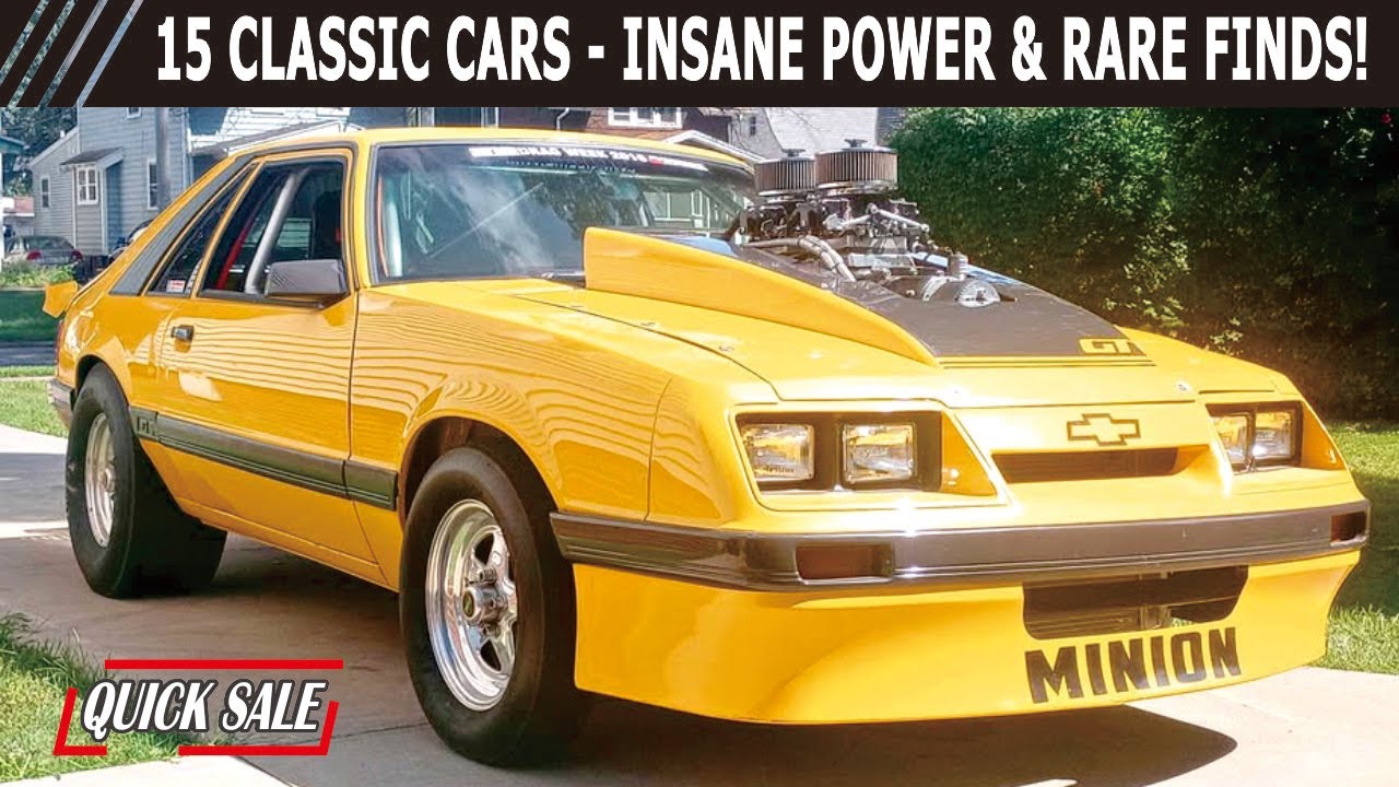 15 Wild Pro Street Cars for Sale – Insane Power & Rare Finds! - YouTube