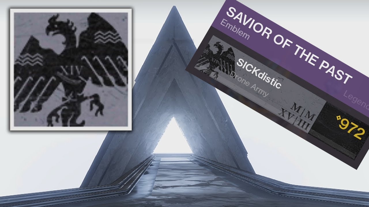 Destiny 2 Savior of the Past Emblem - Eploring the Corridors of Time ...