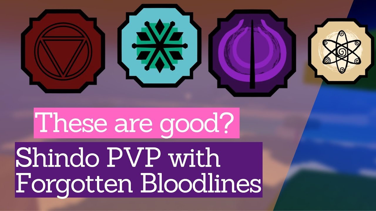 These forgotten bloodlines are actually good? | Shindo Life PVP - YouTube