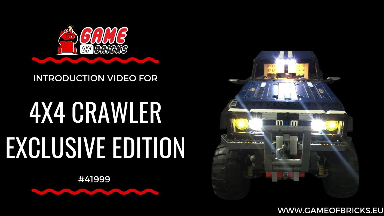 LEGO 41999 Technic Crawler 4 x 4 Exclusive Edition - YouTube