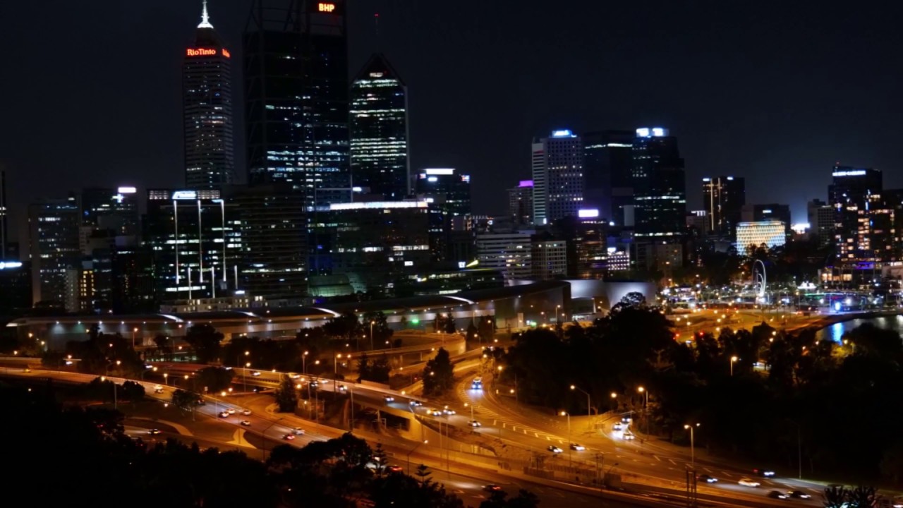 Perth Night, Australia - YouTube