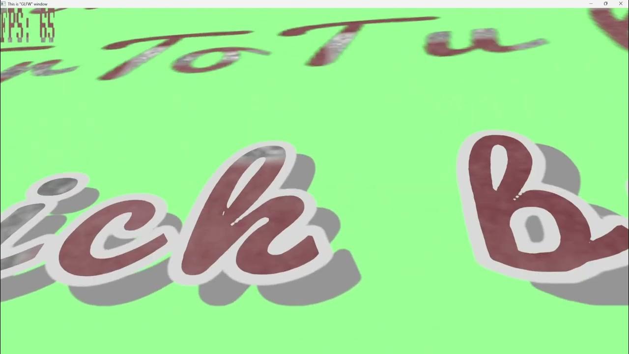 Text Rendering - YouTube