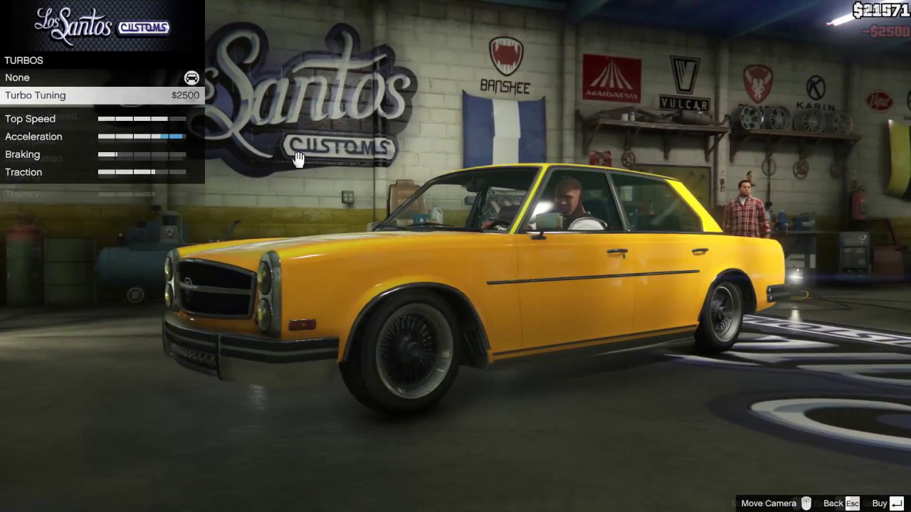 NICE YELLOW CAR! GTA5 - YouTube