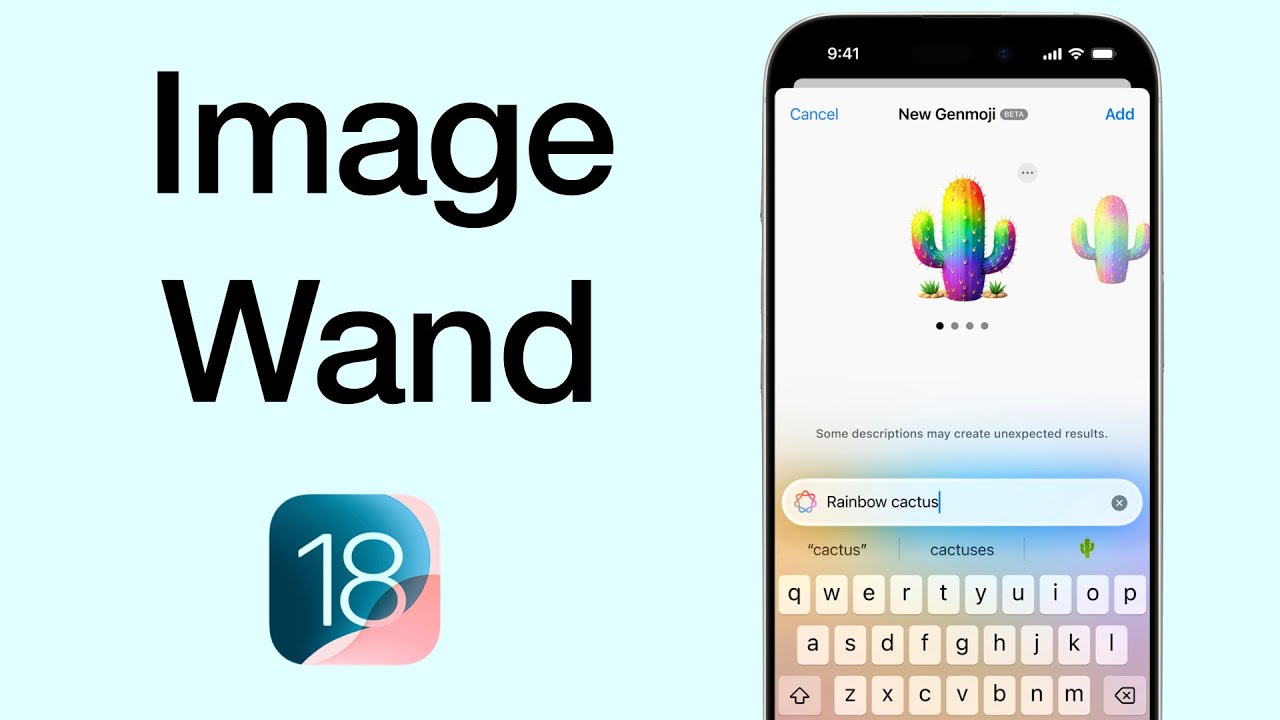 Apple Notes (iPhone): Image Wand | iOS 18 update - YouTube