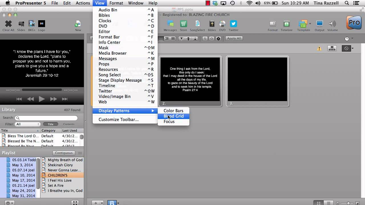 How to Set Up ProPresenter 5 in a New Location - YouTube