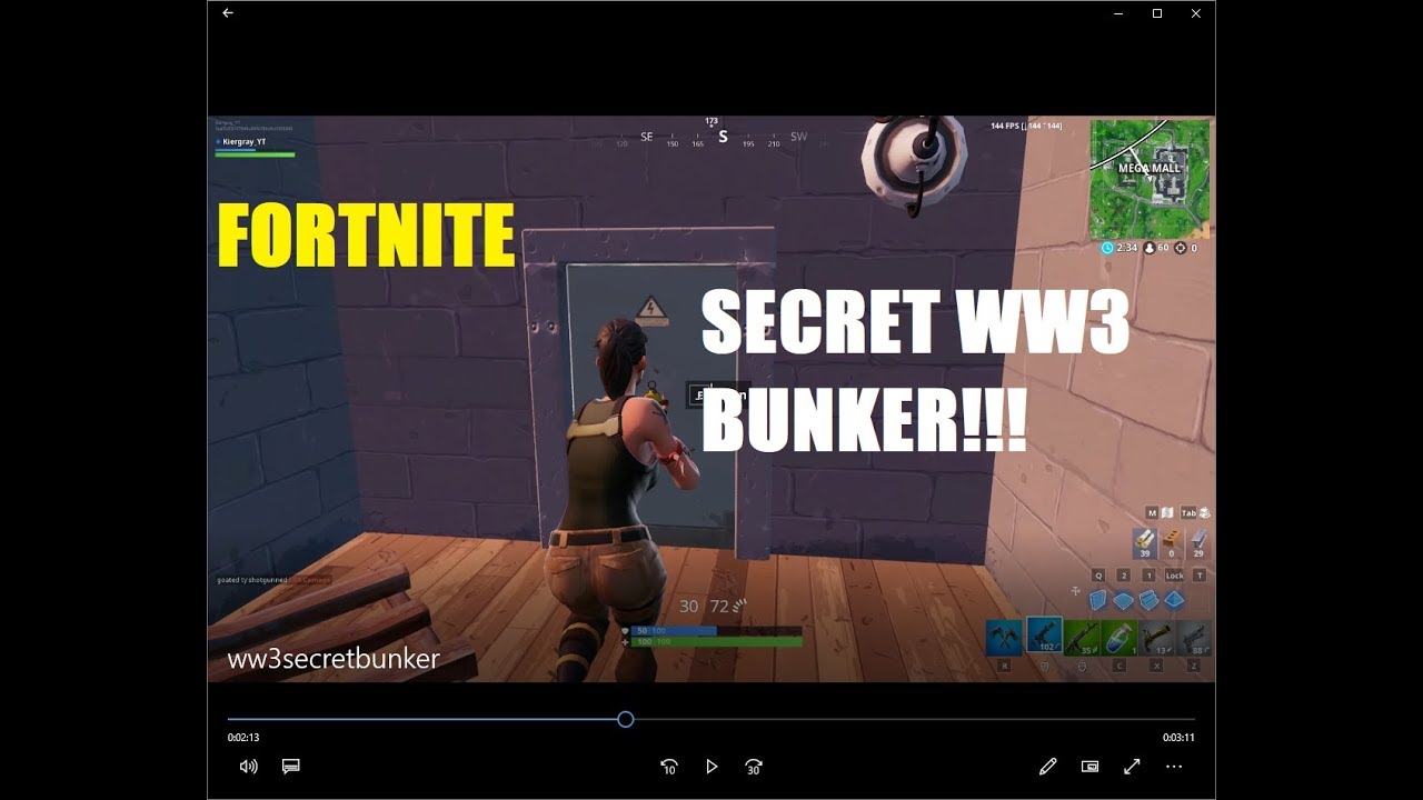 FORTNITE: I FOUND A SECRET WW3 BUNKER - YouTube
