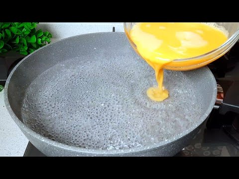 ❗️KAYNAYAN SUYA Yumurta Ekleyin😱 Sonuca ŞAŞIRACAK Tadına BAYILACAKSINIZ❗️SÜPER Hızlı ve Kolay💯 #new