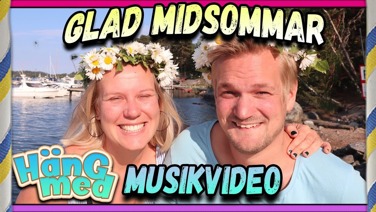 🎶 Glad Midsommar MUSIKVIDEO 🎶 - YouTube