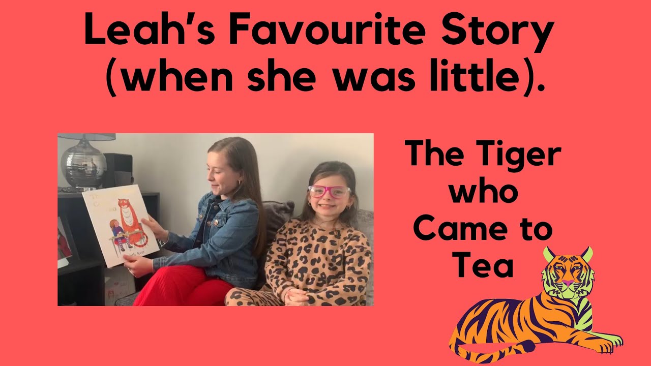 Leah reading her favourite story! - YouTube