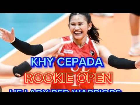 Khy Cepada | UE Lady Red Warriors Rookie Open | Best Play and ...