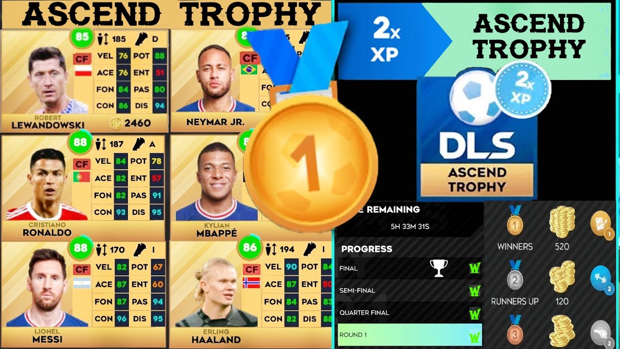 DLS 23 | ASCEND TROPHY🤩 | Dream League Soccer 2023🔥🏆 - YouTube