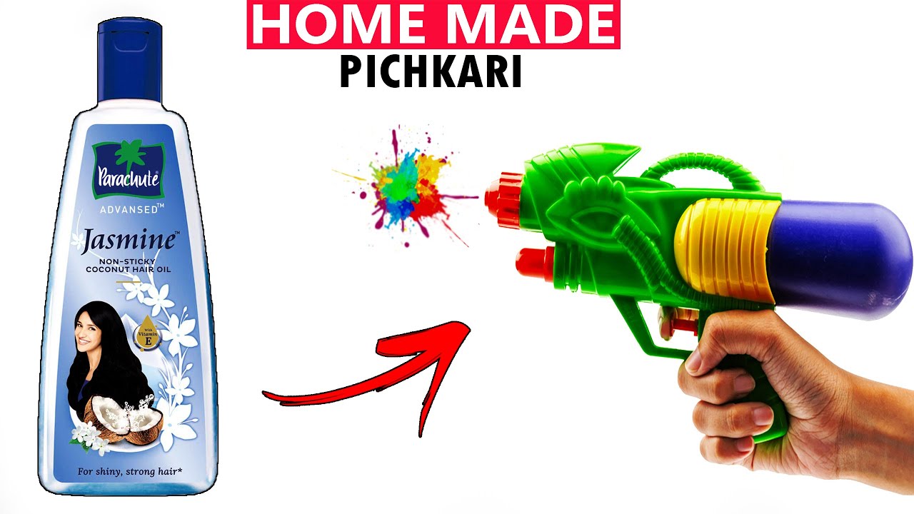 How To Make Pichkari at Home | How To Make a Pichkari | How to Make ...