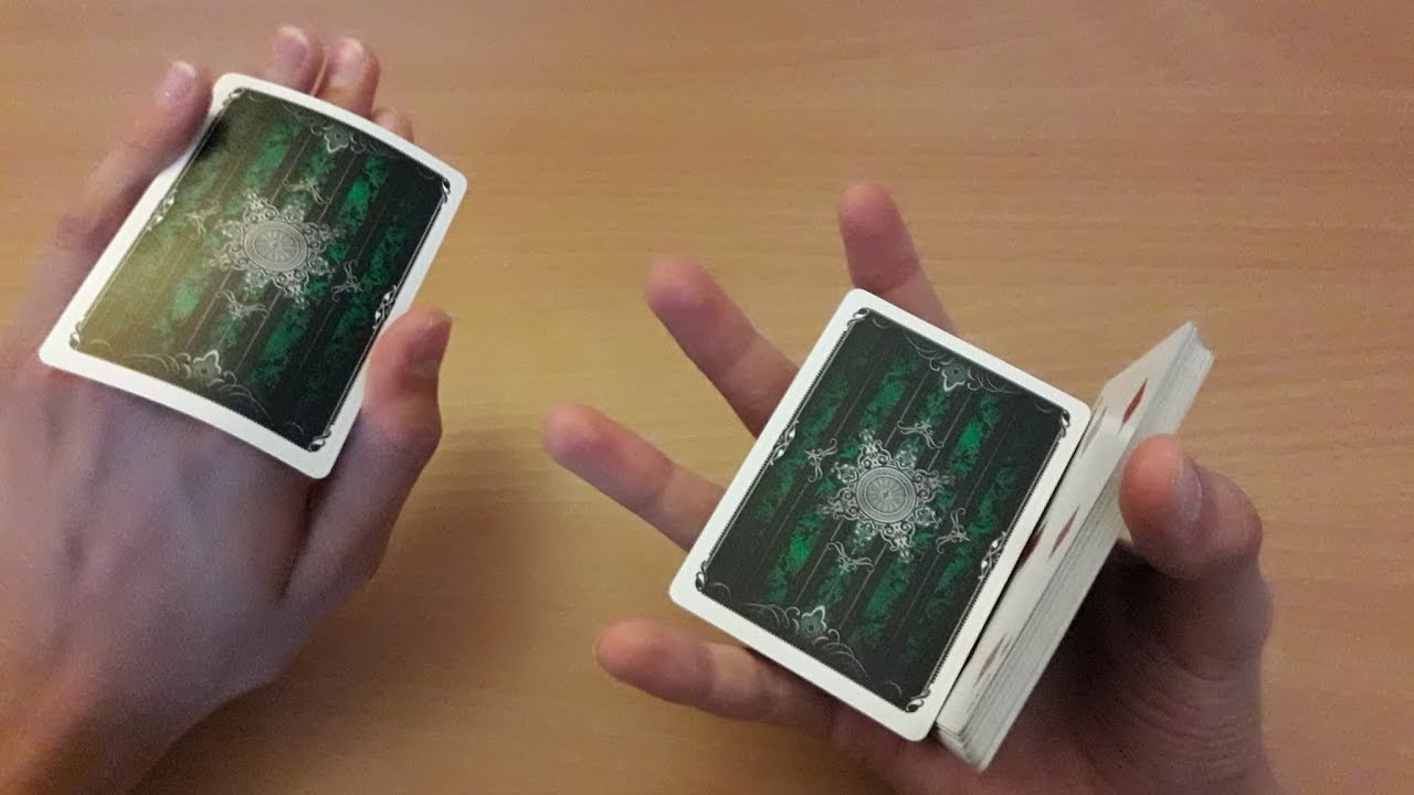 Back Palm card shot-tutorial - YouTube