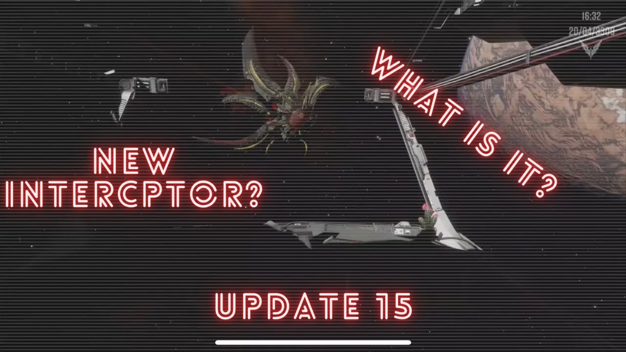 New Thargoid Interceptor? Elite Dangeous Update 15 hint - YouTube