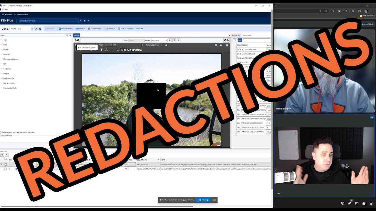 FTK Feature Focus - Episode 35 - Redacting with FTK Plus - YouTube